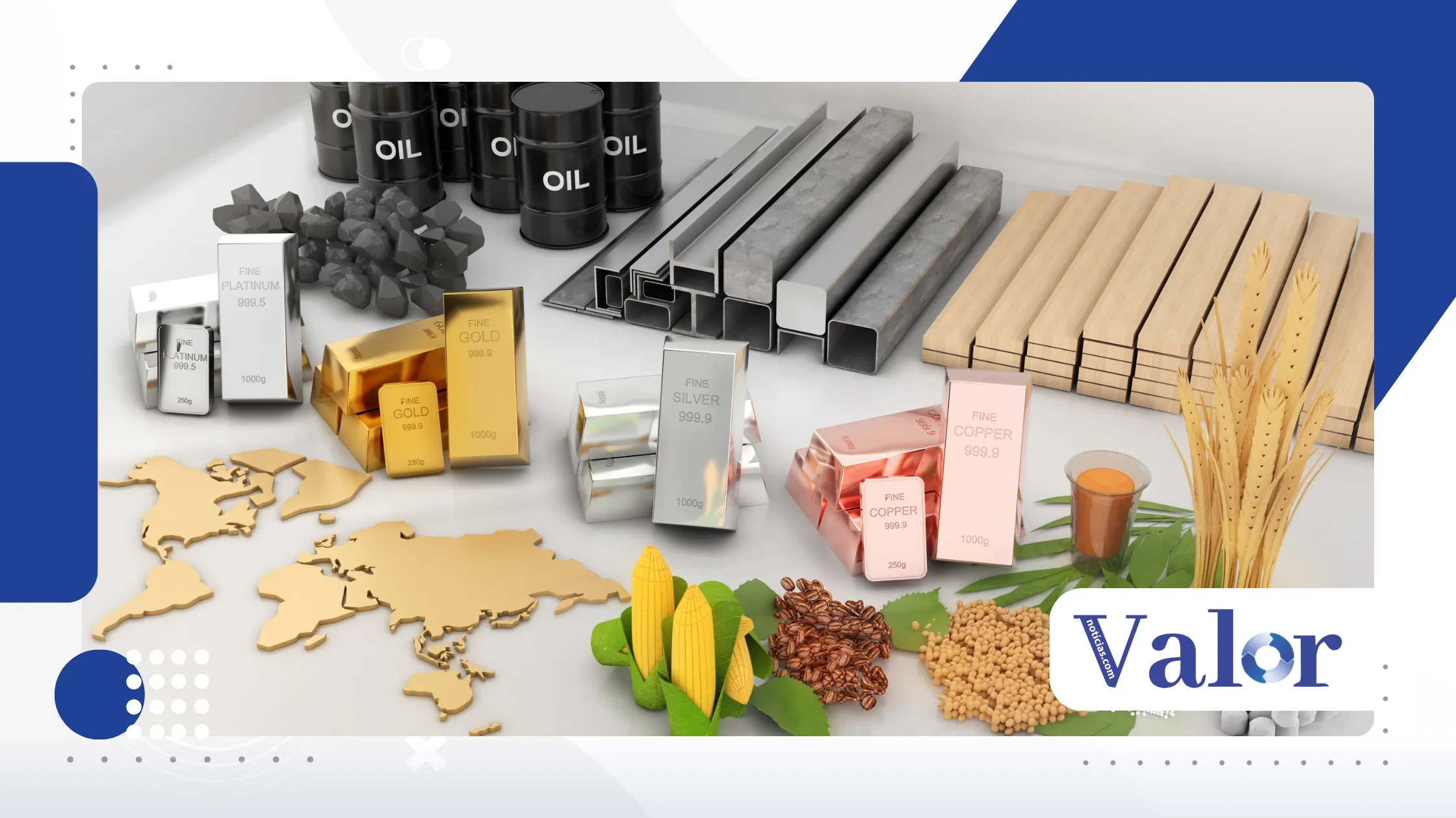 O que são commodities e por que elas aparecem tanto nas manchetes